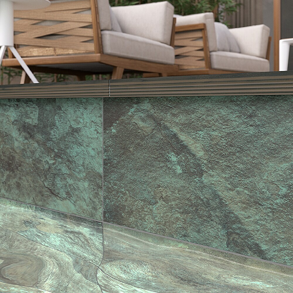 Decocer by Cinca Feinsteinzeugfliese Splash Green