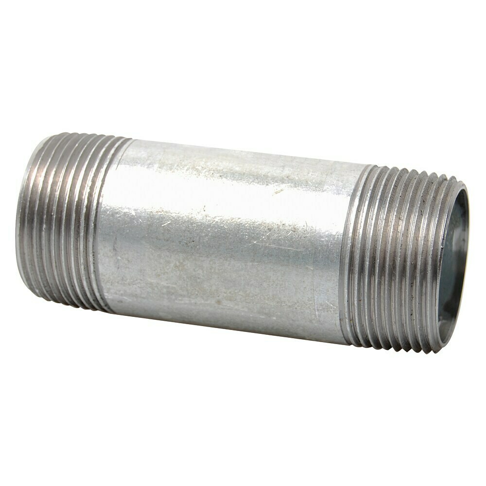 Rohrnippel - ½″, Länge: 40 mm, Verzinkt online kaufen bei BAUHAUS