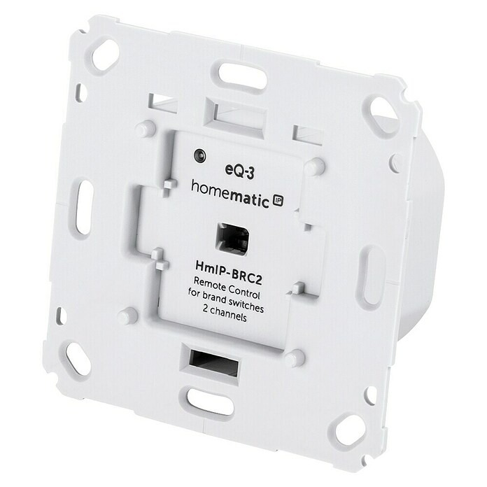 Homematic IP Funk-Wandtaster HmIP-BRC2 (2-fach, Unterputz, 230 V/50 Hz ...