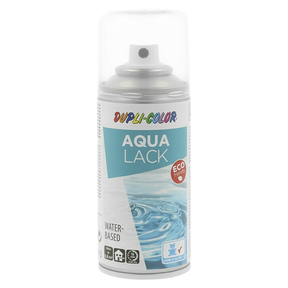 Dupli-Color Aqua Klarlack-Spray Aqua Lack - Farblos, Glänzend, 150 ml ...