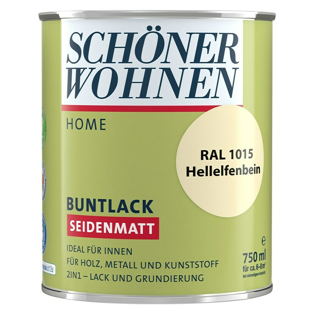 SCHÖNER WOHNEN-Farbe Home Laque colorée RAL 1015 kaufen