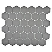 Mozaïektegel Zeskant Uni CU HX137 (32,5 x 28,1 cm, Donkerbeige, Mat ...
