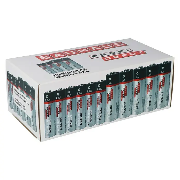 Profi Depot Batterie Set 30 x AA / 30 x AAA