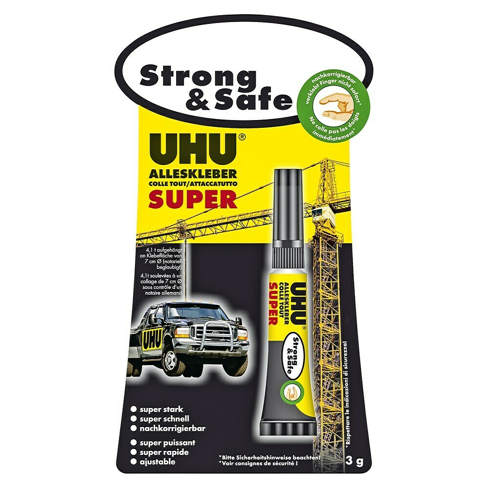 UHU Alleskleber Super stark & sicher