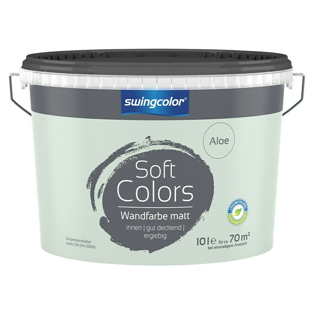 swingcolor Soft Colors Wandfarbe - Aloe, Matt, 10 l online kaufen bei ...