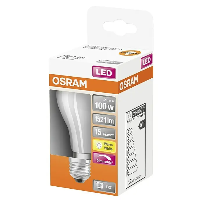 Osram Retrofit LED-Lampe Glühlampenform E27 matt kaufen