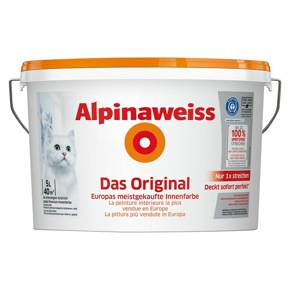 Alpina Alpinaweiss Wandfarbe Das Original kaufen
