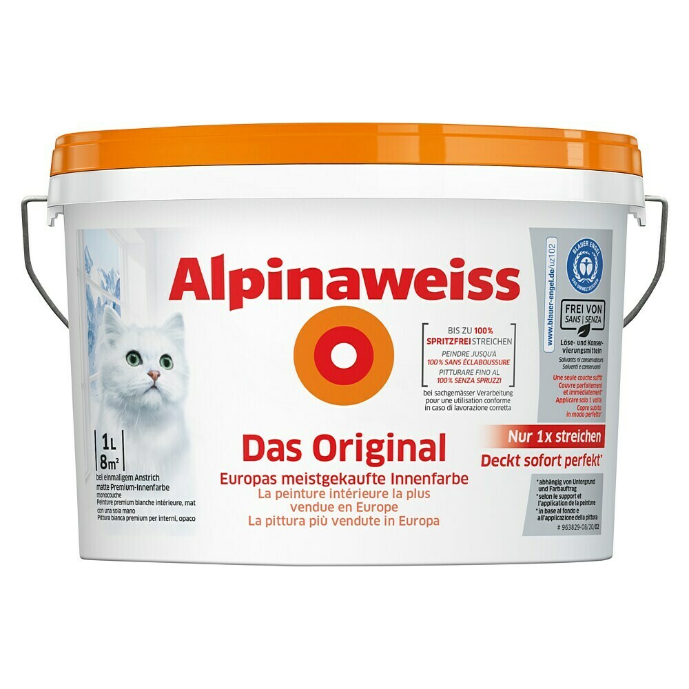 Alpina Alpinaweiss Wandfarbe Das Original kaufen
