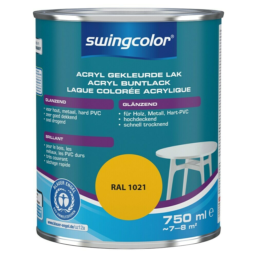 swingcolor Acryllack - Jetzt kaufen! Schnelle Lieferung
