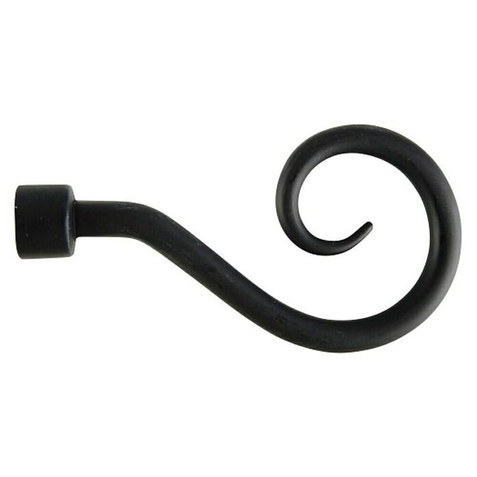 Tapa final báculo Ferro deco (Negro, 2 ud., Específico para: Para ...